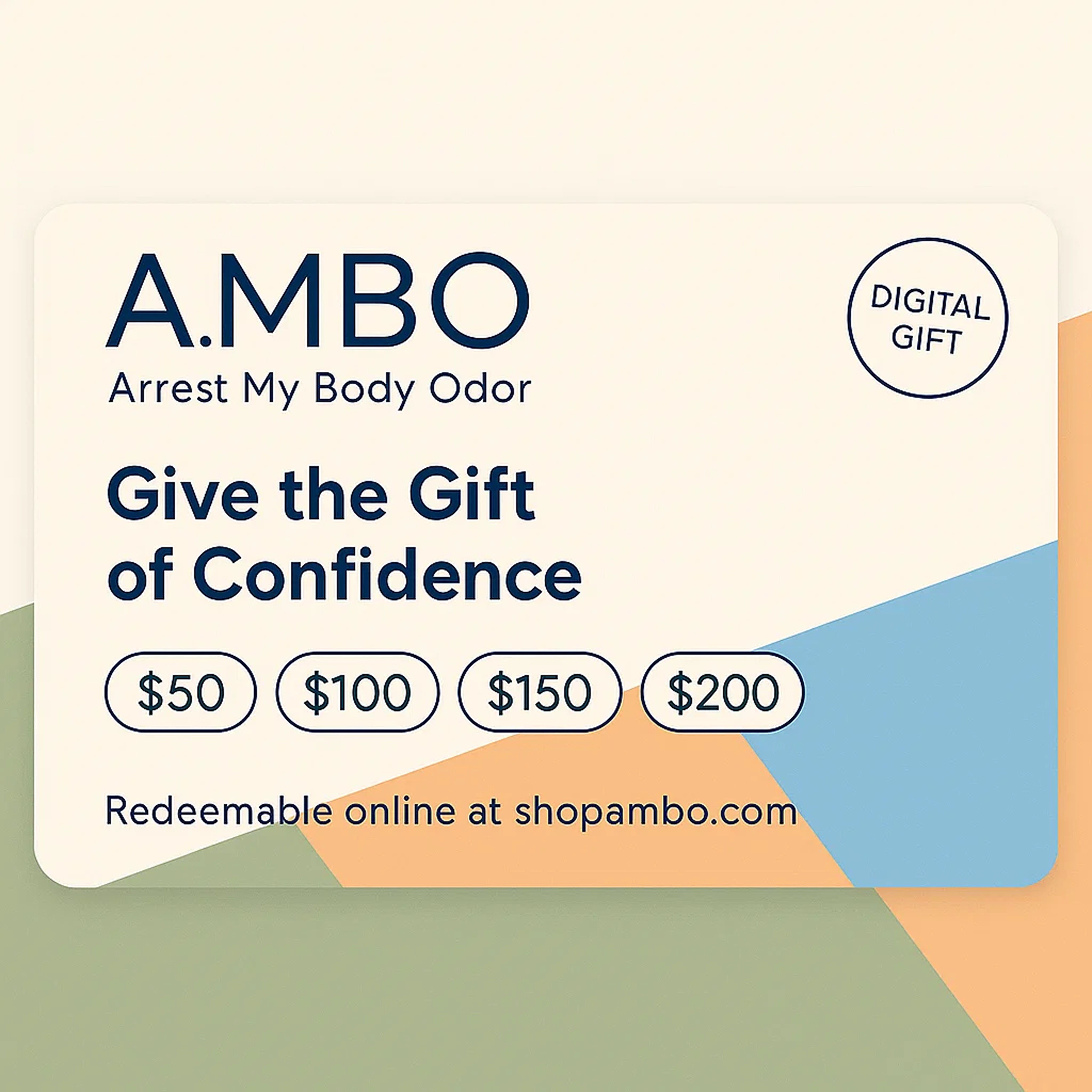 The AMBO Card – A.M.B.O.
